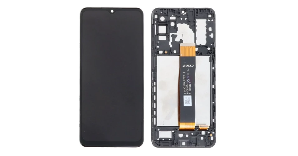 Samsung A326B/A326U Galaxy A32 5G, LCD kijelző érintőplexivel és előlap ...